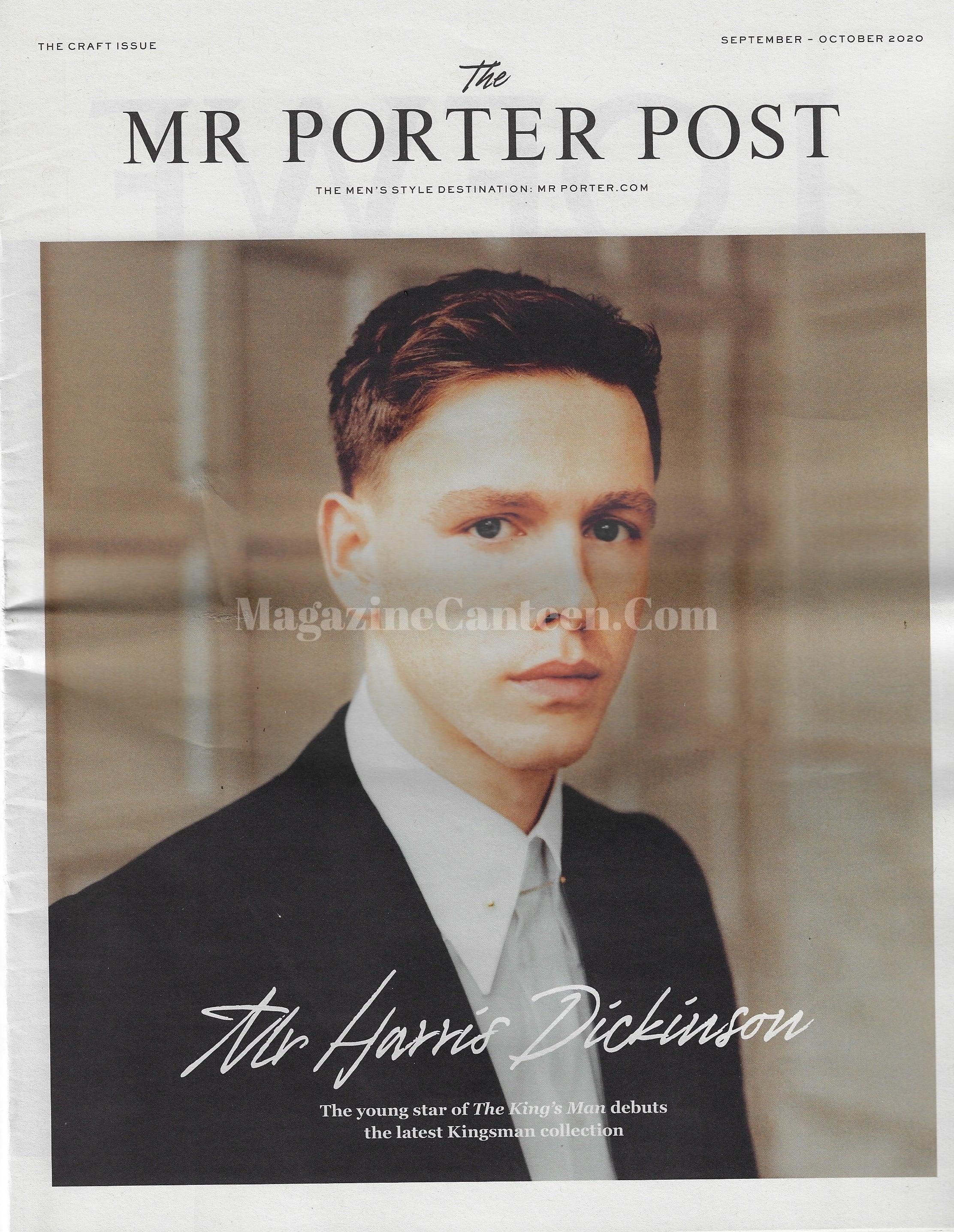 Mr Porter Post Magazine - Harris Dickinson – magazine canteen