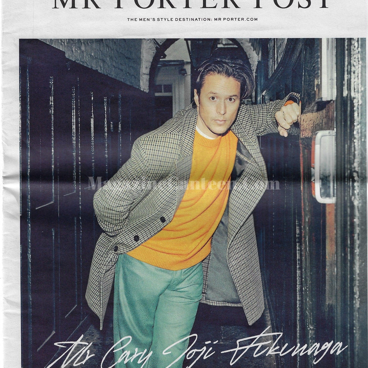 Mr Porter Post Magazine - Cary Joji Fukunaga – magazine canteen