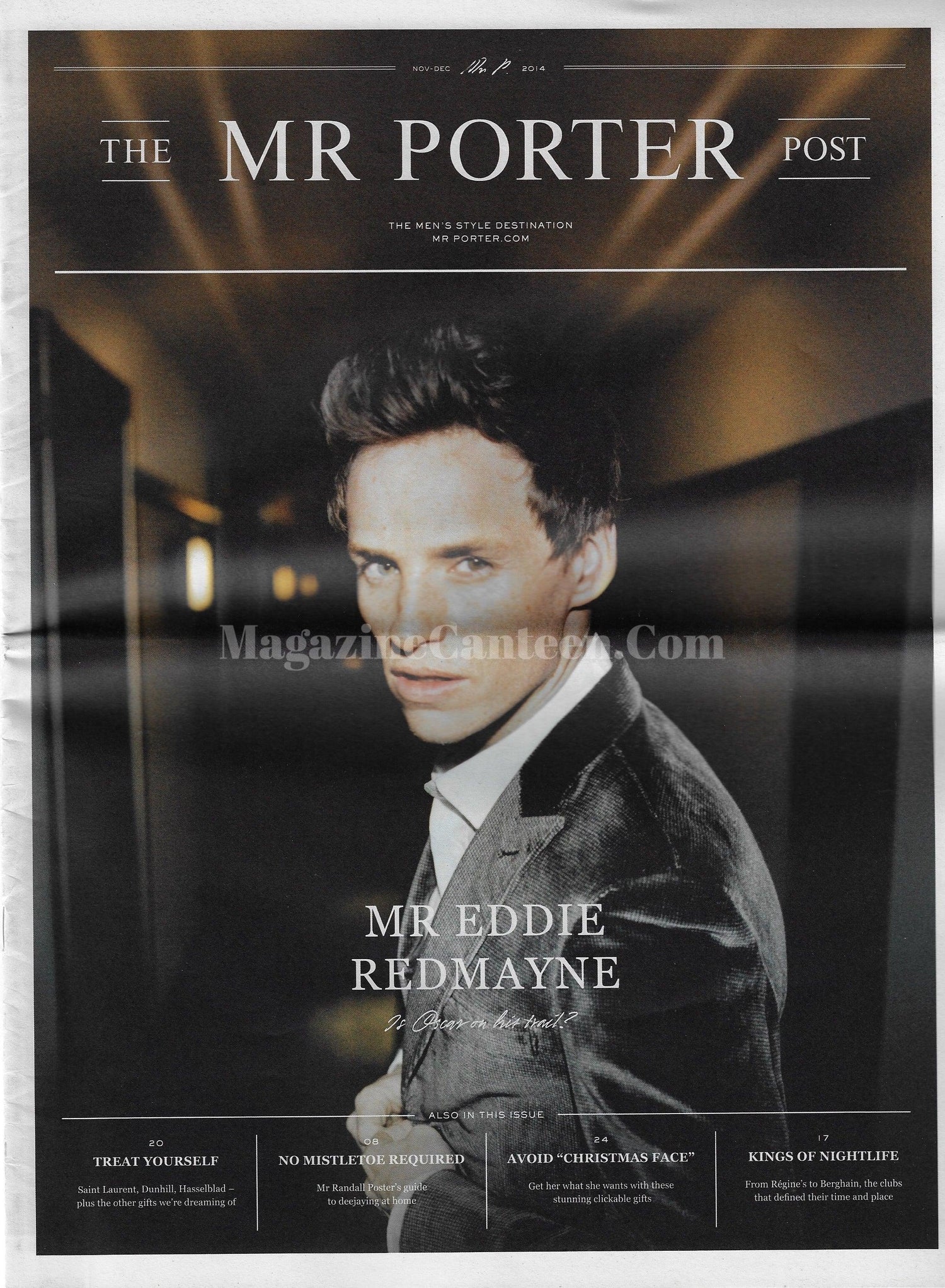 Mr Porter Post Magazine - Eddie Redmayne – magazine canteen
