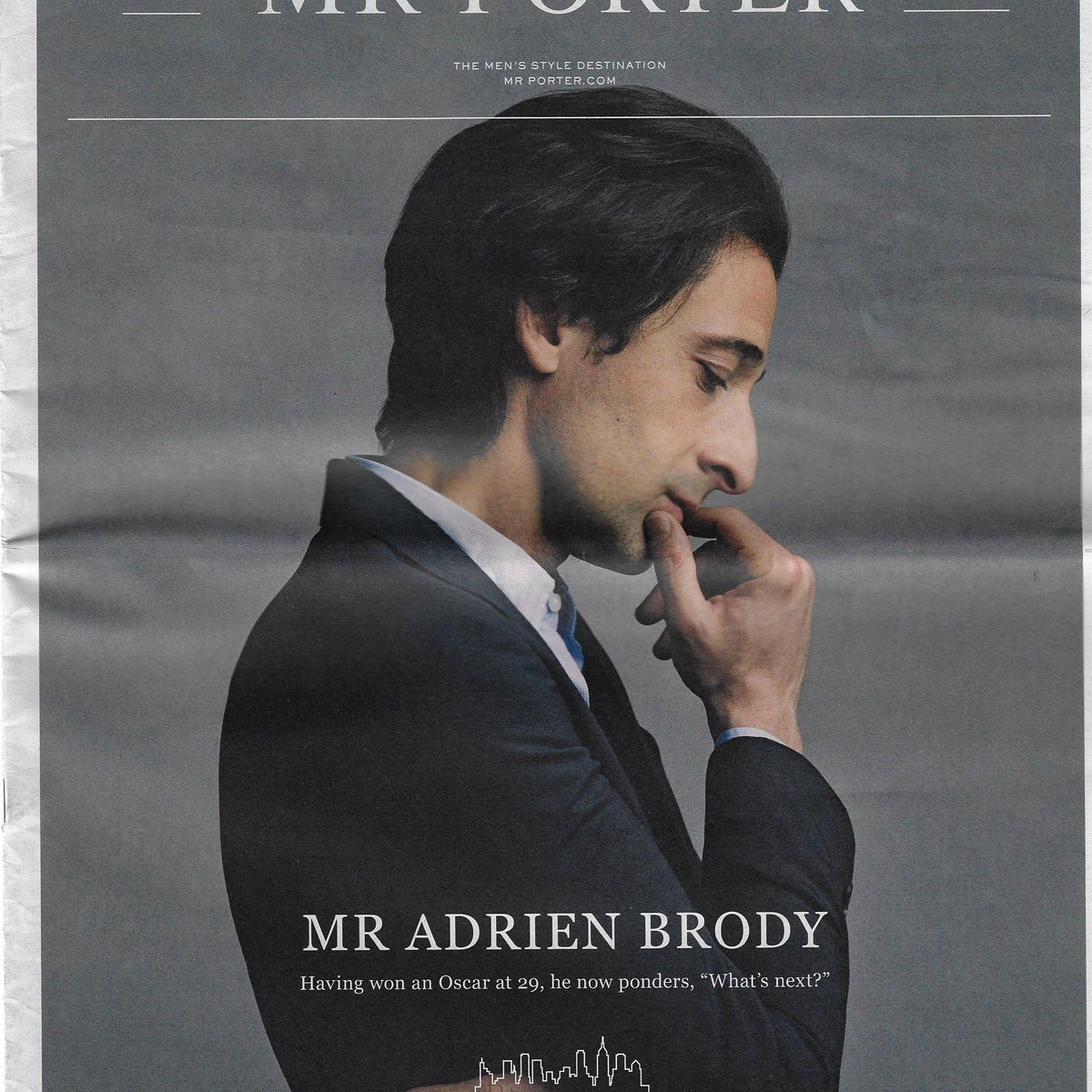 Mr Porter Post Magazine - Adrien Brody – magazine canteen