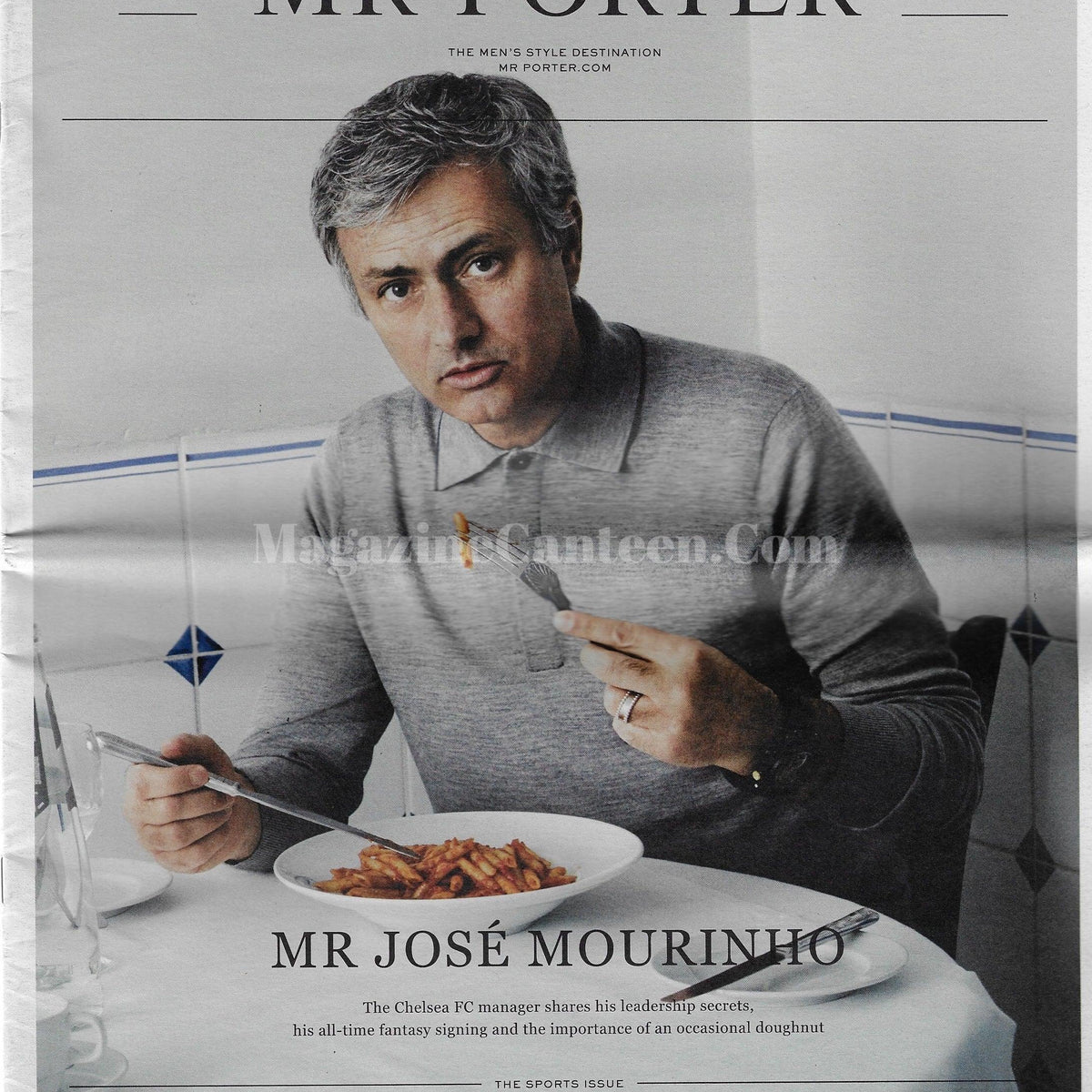 Mr Porter Post Magazine - Jose Mourinho – magazine canteen
