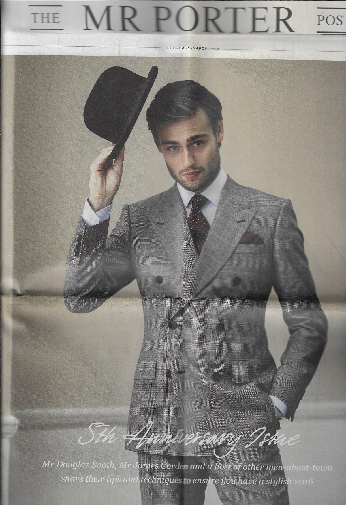 Mr Porter Post Magazine - Douglas Booth – magazine canteen