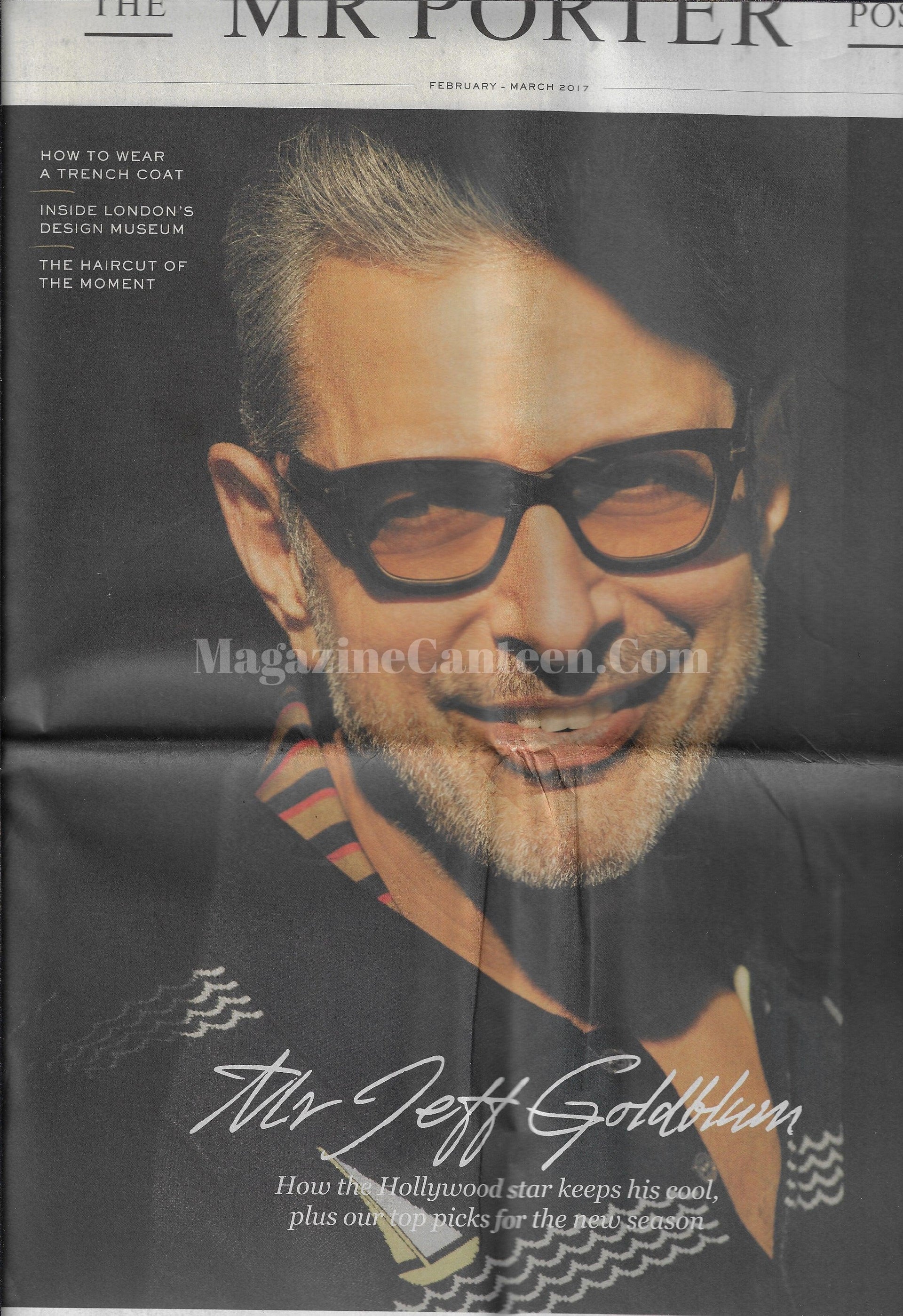 Mr Porter Post Magazine - Jeff Goldblum – magazine canteen