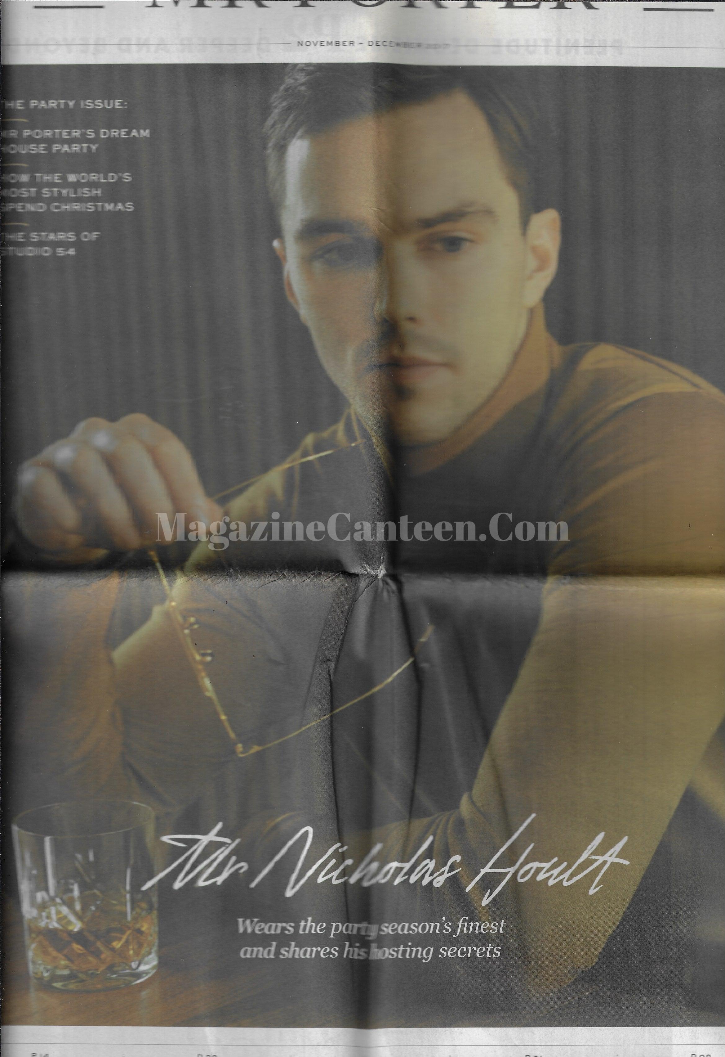 Mr Porter Post Magazine - Nicholas Hoult – magazine canteen
