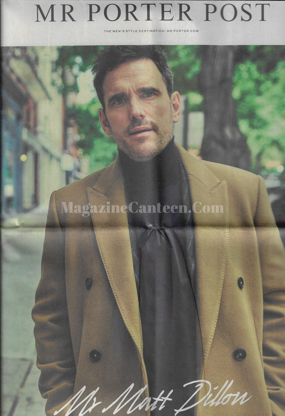 Mr Porter Post Magazine - Matt Dillon – magazine canteen