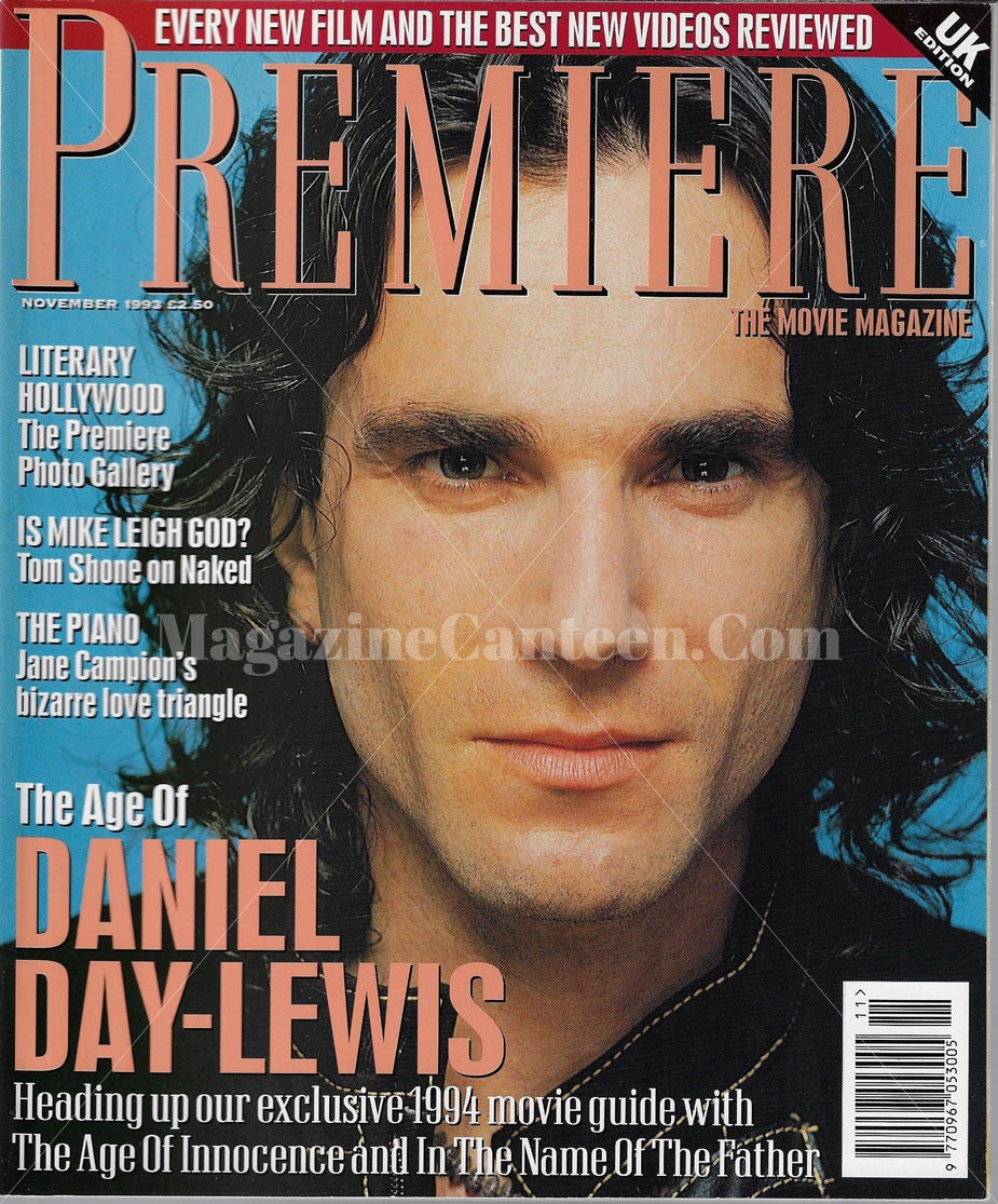 Premiere Magazine - Daniel Day Lewis – magazine canteen