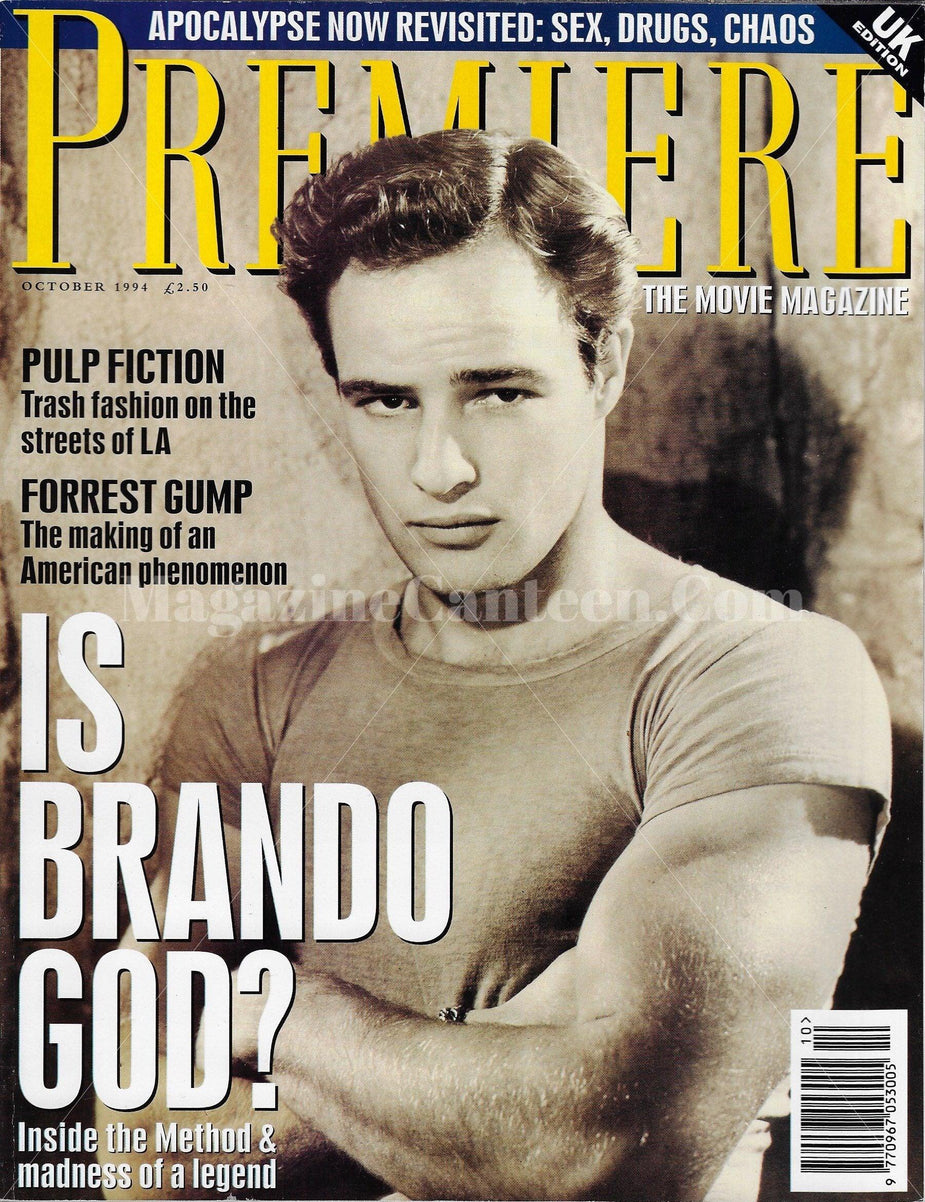 Premiere Magazine - Marlon Brando – magazine canteen