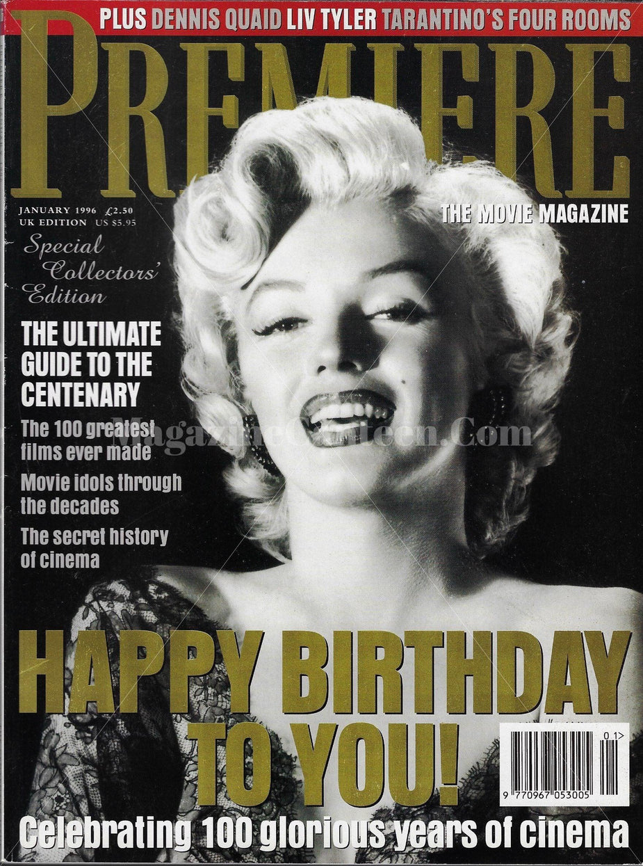 Premiere Magazine - Marilyn Monroe – magazine canteen