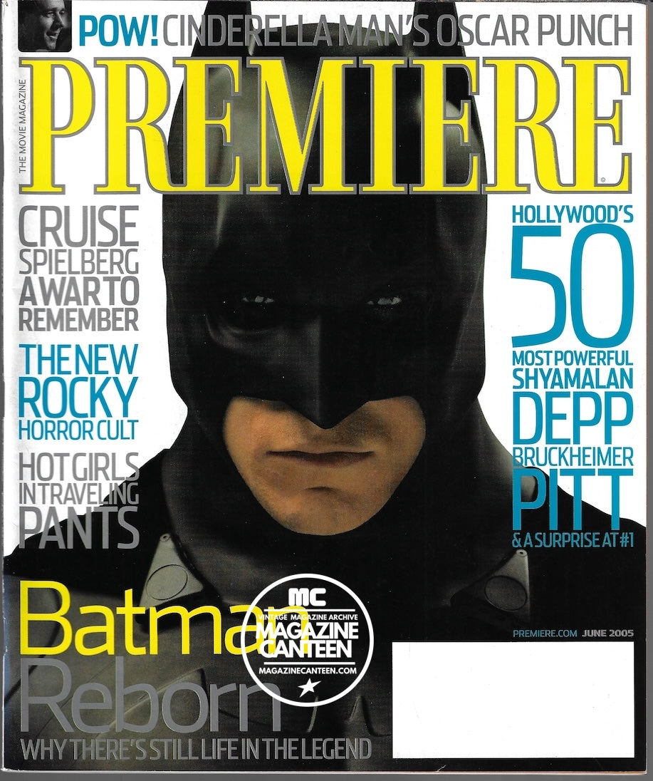 Premiere Magazine - Christian Bale MATT DILLON – magazine canteen