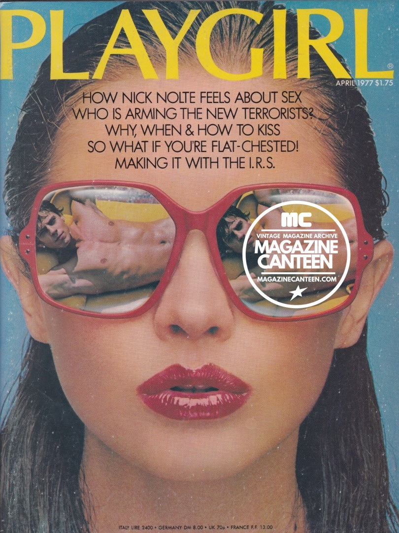 Playgirl Magazine - Geoffrey Kane NICK NOLTE Plus Poster – magazine canteen