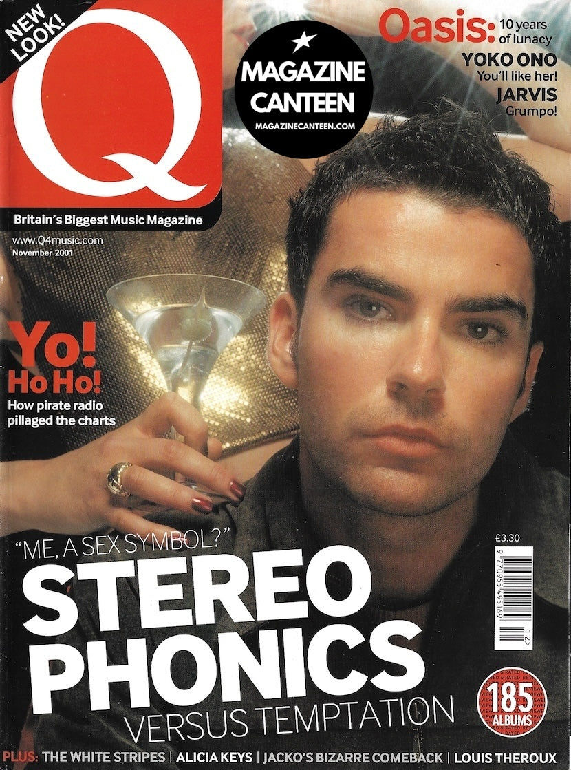 Q Magazine - Kelly Jones STEREOPHONICS Natalie Imbruglia YOKO ONO ...