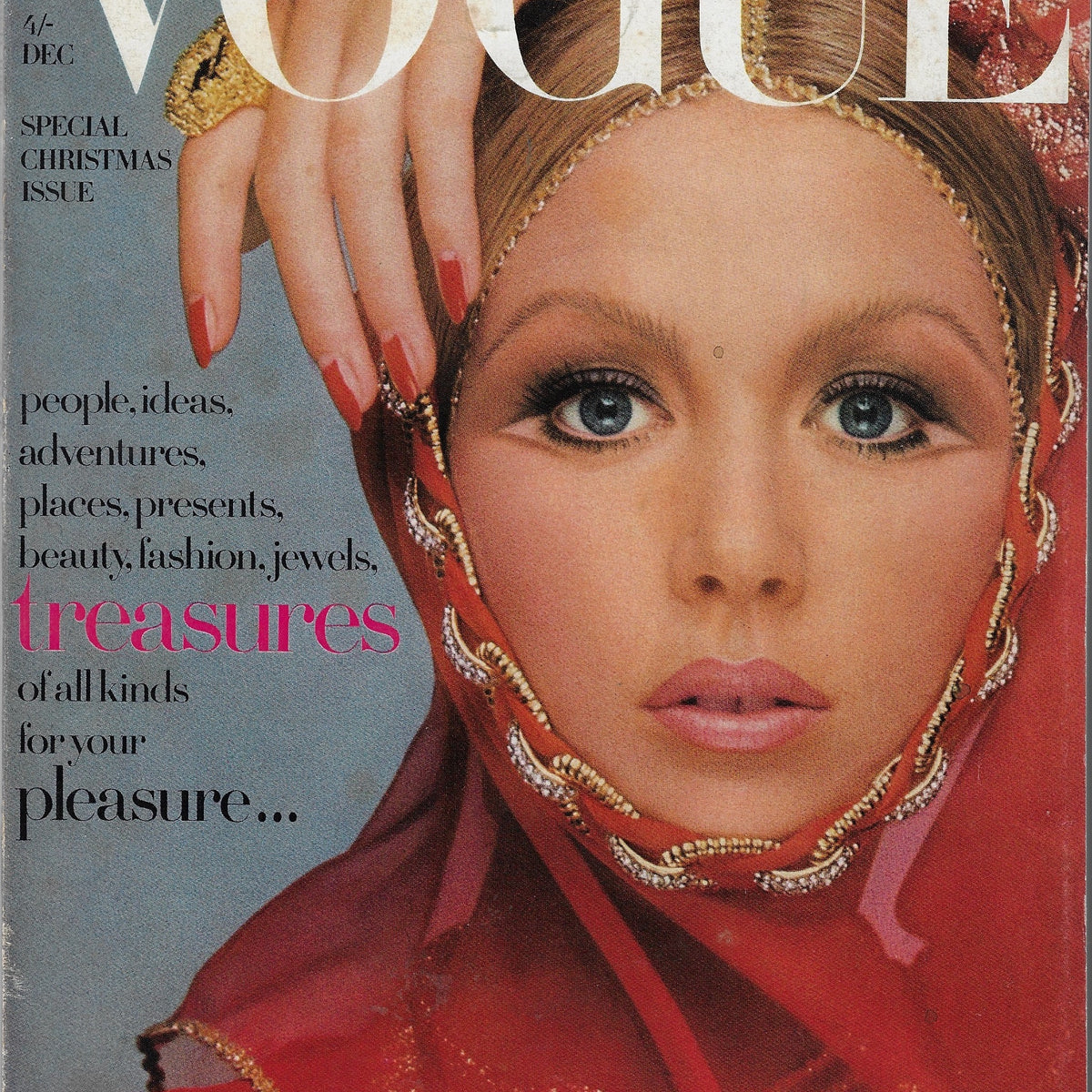 Vogue magazine December 1969 - Pattie Boyd – magazine canteen