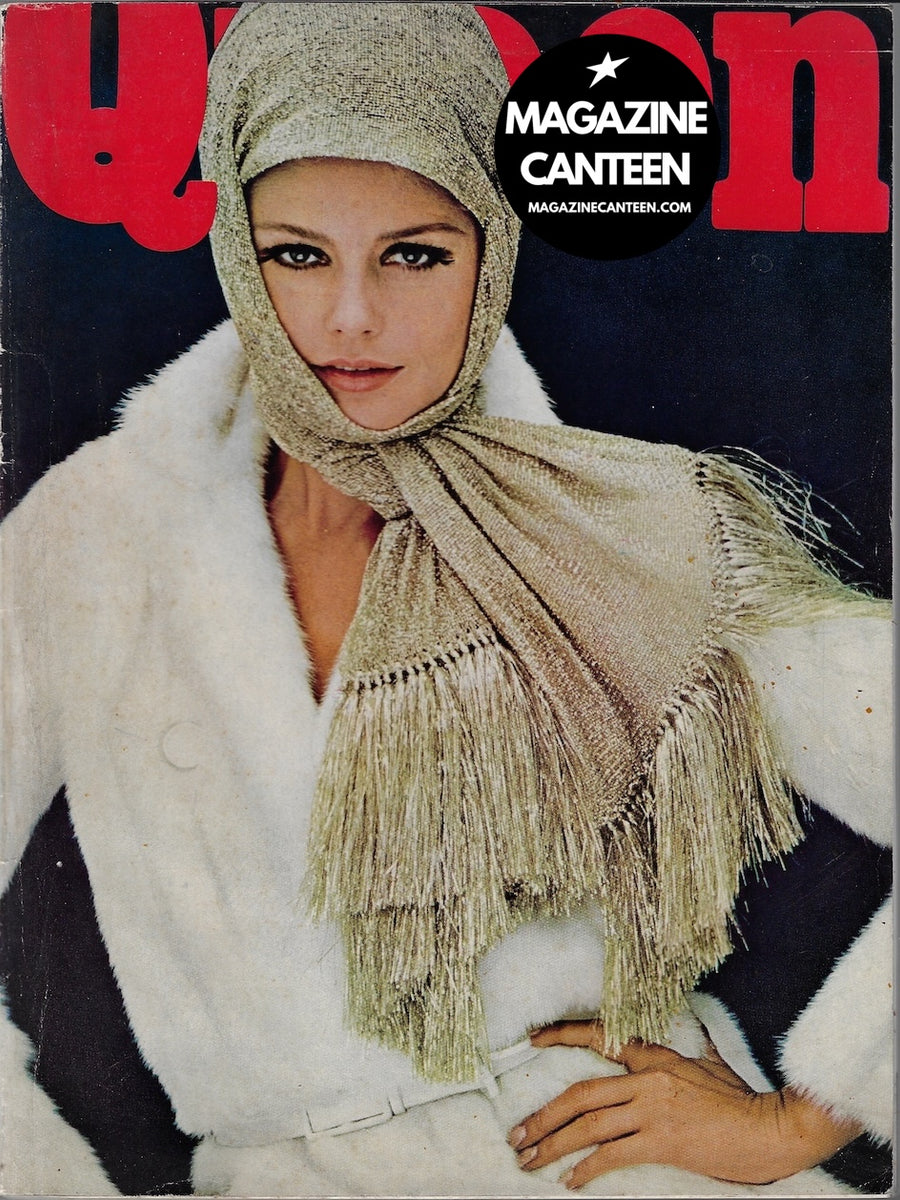 Queen Magazine - Helmut Newton JOHN COWAN Norman Eales B – magazine canteen