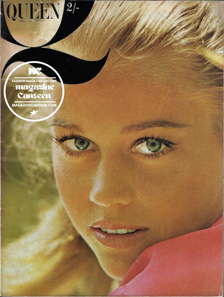 Queen Magazine - Willy Rizzo JANE FONDA Charlie Chaplin ELIZABETH TAYL ...