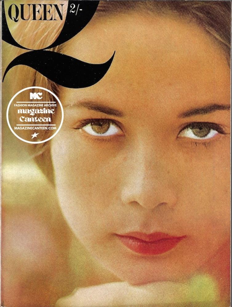 Queen Magazine - Nancy Kwan JEAN SHRIMPTON Willy Rizzo – magazine canteen