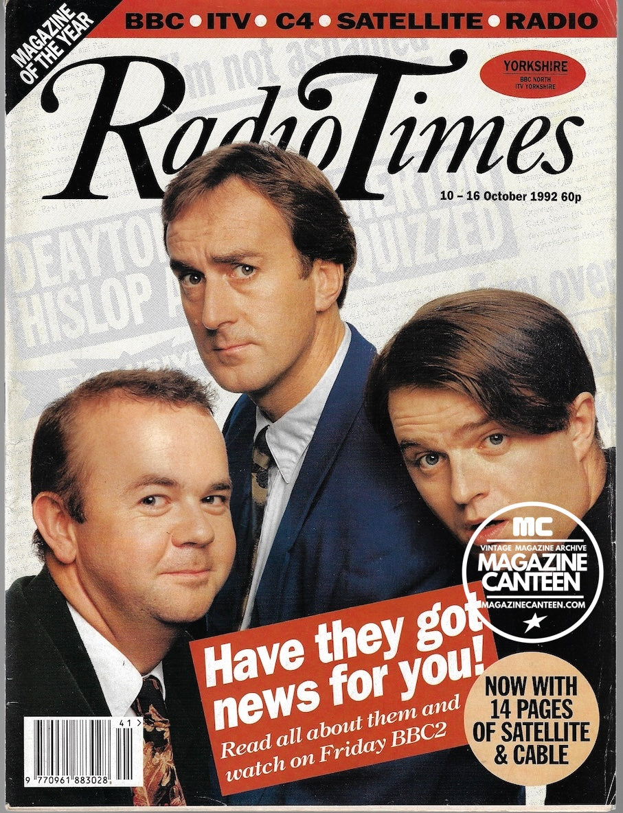 Radio Times Magazine - PAUL MERTON Lyndyann Barrass ANGUS DEAYTON ...
