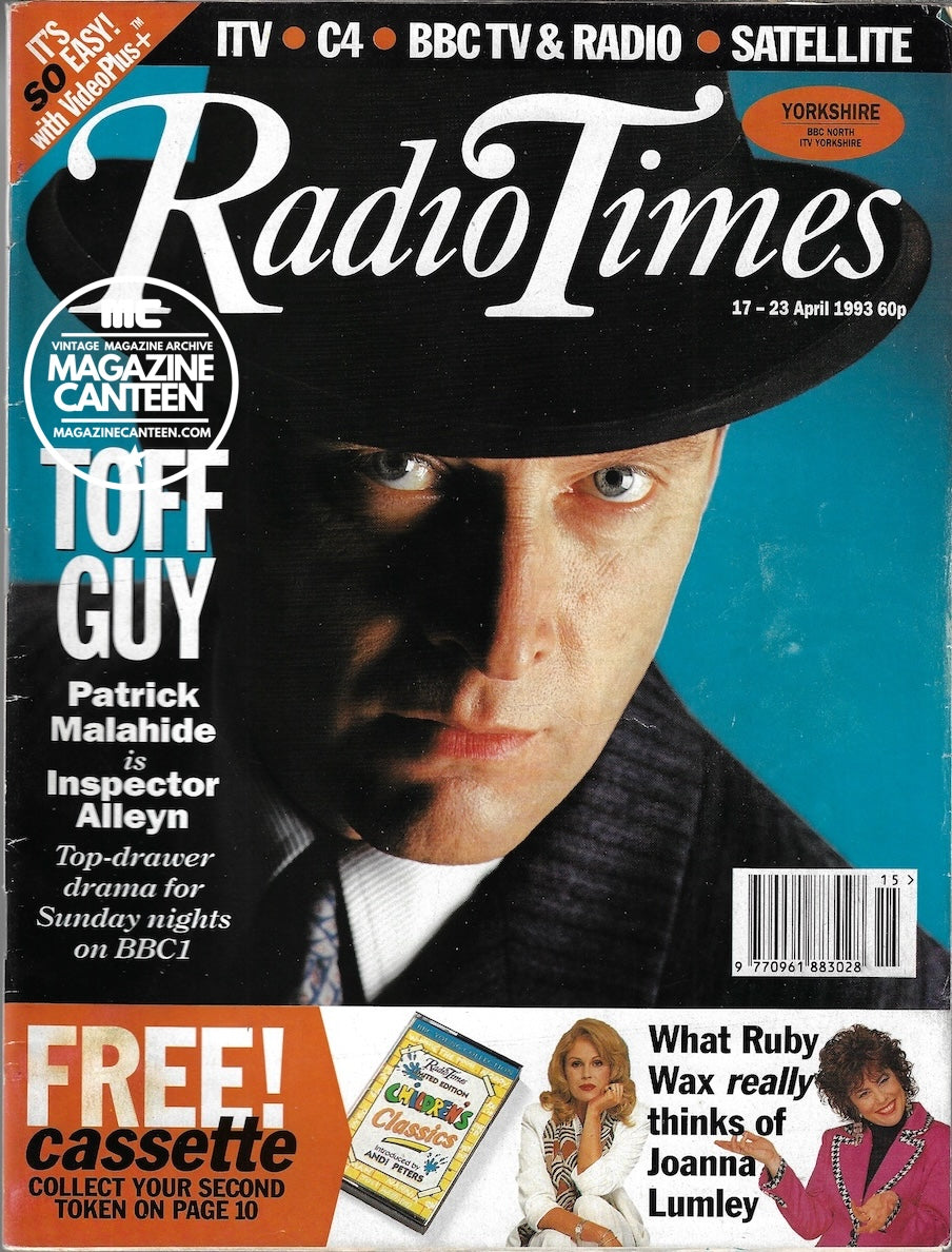 Radio Times Magazine - Patrick Malahide JOSIE Lawrence – magazine canteen