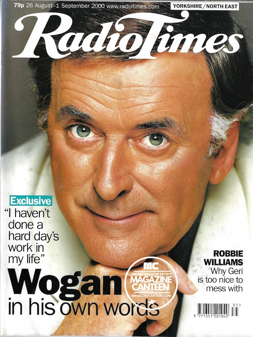 Radio Times Magazine - Terry Wogan ROBBIE WILLIAMS Sheila Tracy ...