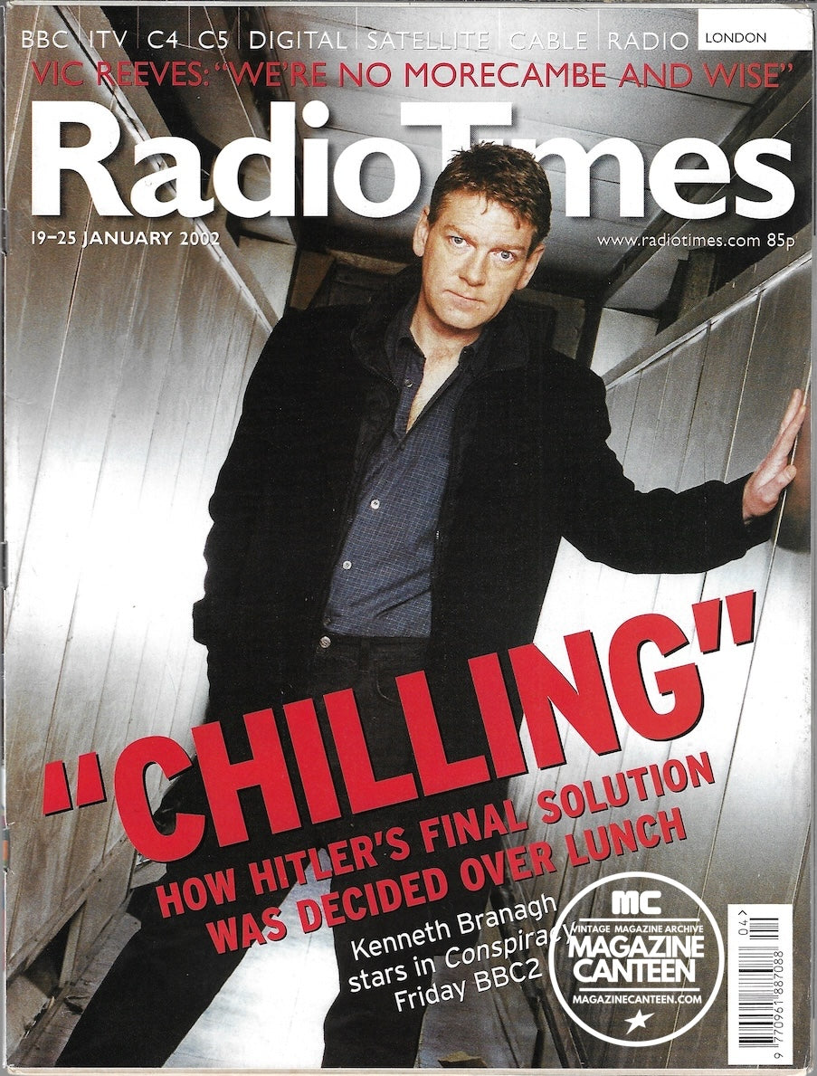 Radio Times Magazine - Kenneth Branagh VIC REEVES Judi Dench – magazine ...