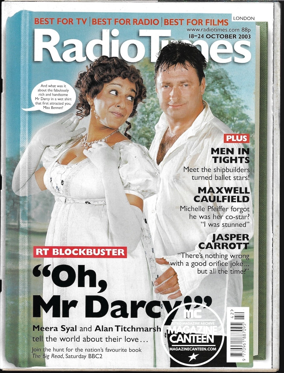 Radio Times Magazine - Maxwell Caulfield – magazine canteen
