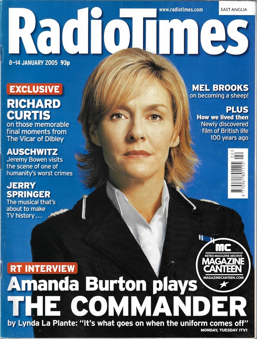 Radio Times Magazine - Amanda BURTON Kate O'Mara – magazine canteen