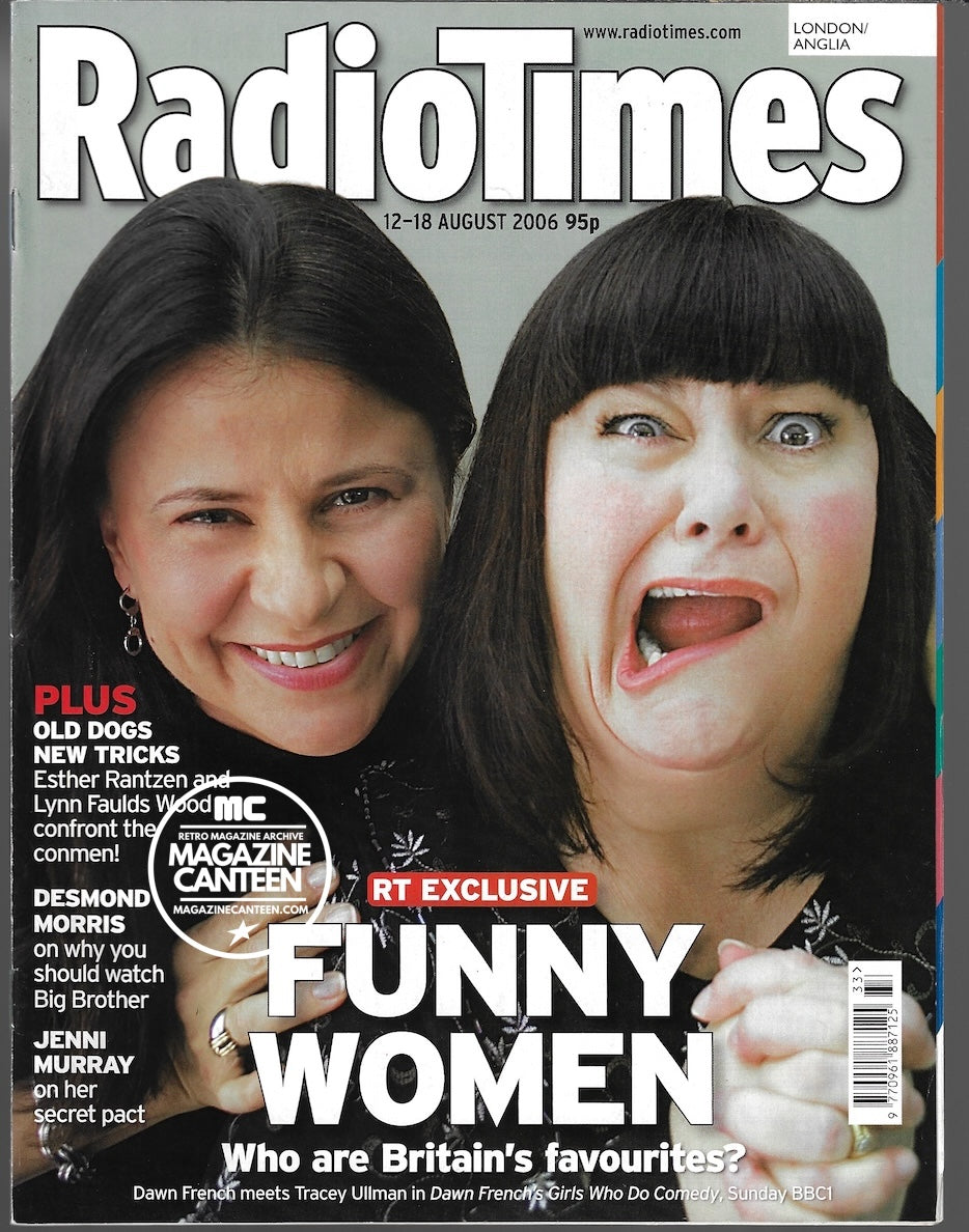 Radio Times Magazine - DAWN FRENCH Tracey Ullman – magazine canteen