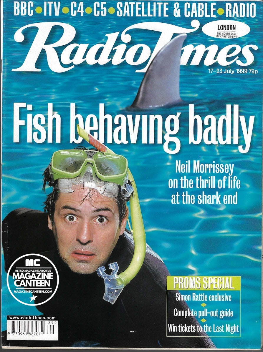 Radio Times Magazine - Neil Morrissey SIMON RATTLE – magazine canteen