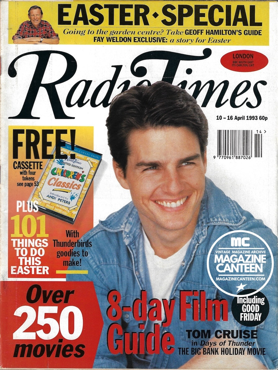 Radio Times Magazine - TOM CRUISE Alan Hansen – magazine canteen