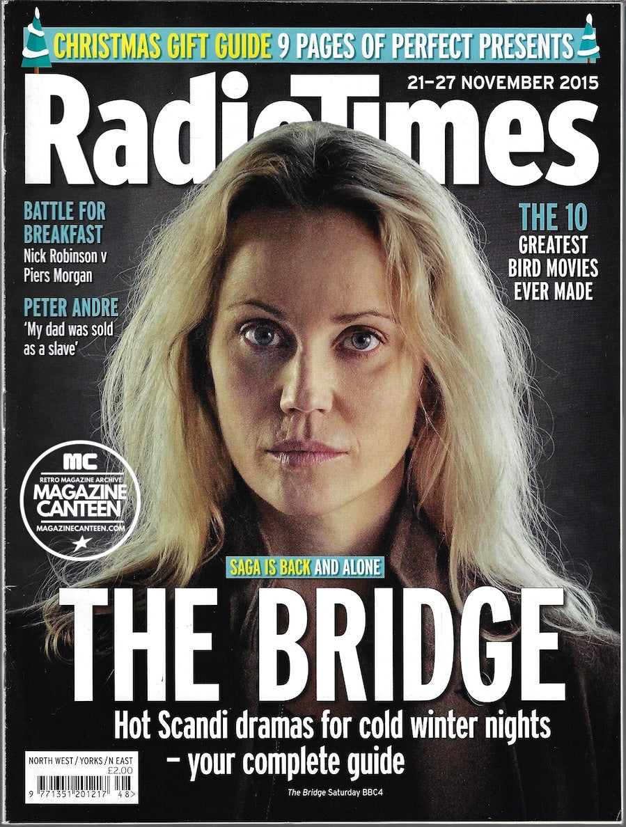 Radio Times Magazine - Sofia Helin PETER ANDRE Ricky Wilson – magazine ...
