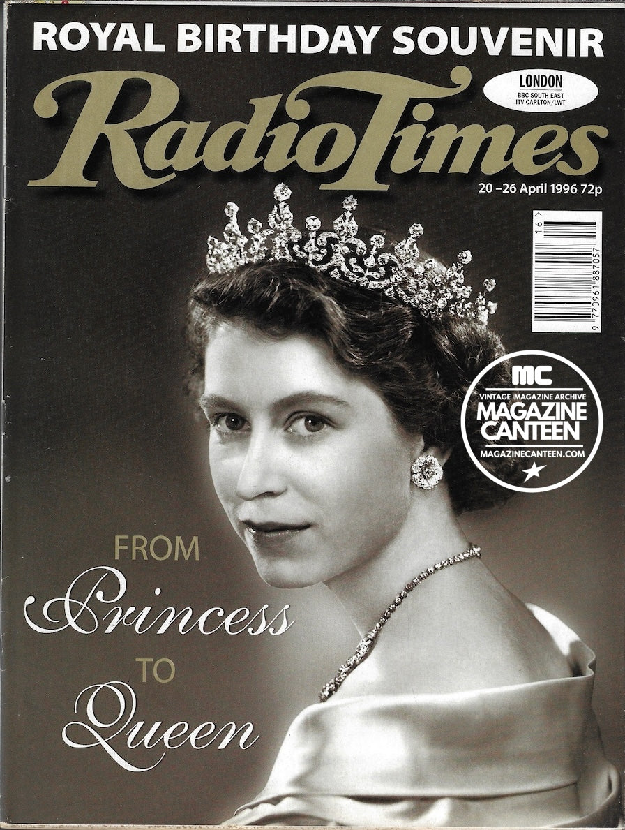 Radio Times Magazine - The Queen ELIZABETH Prince Andrew – magazine canteen