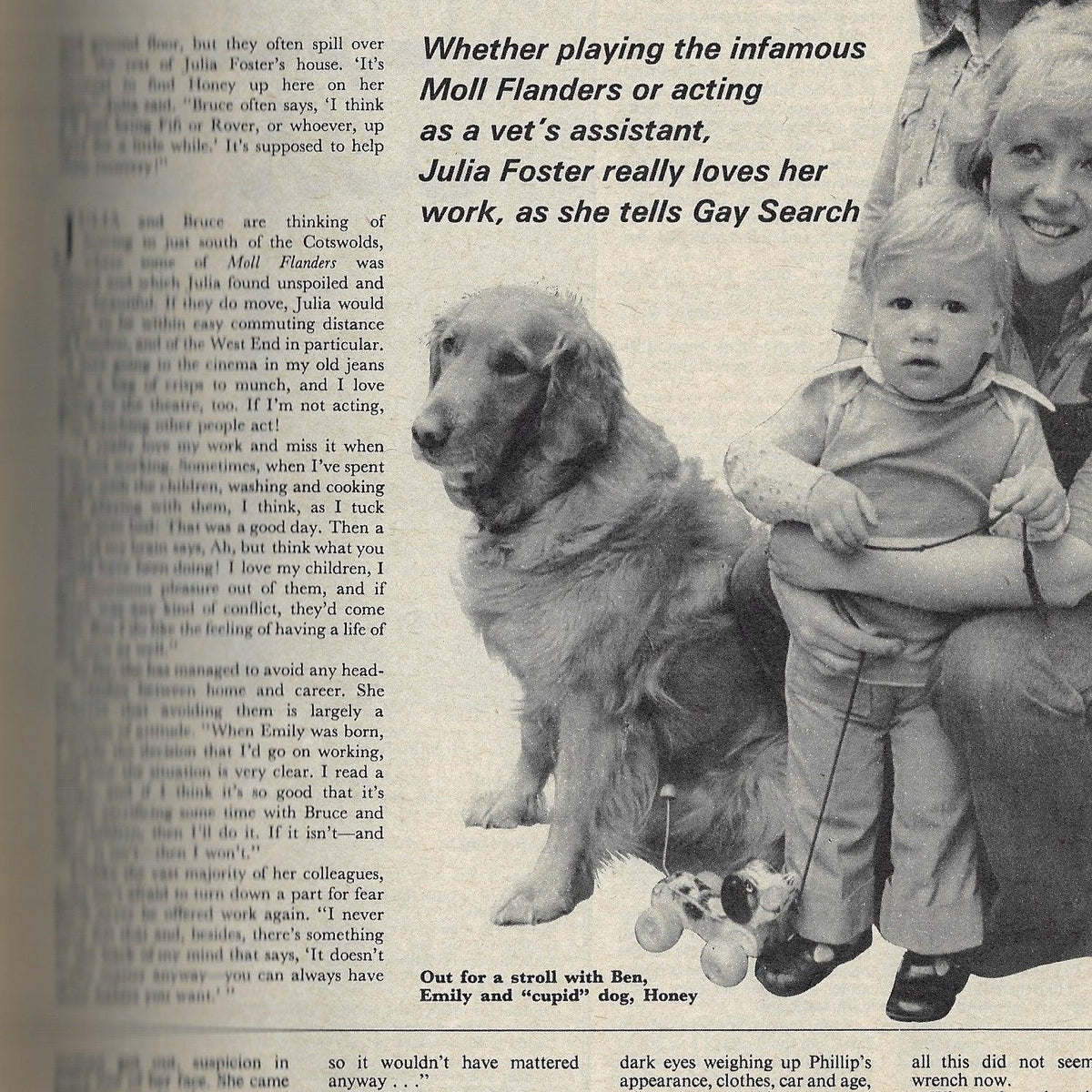 WR Magazine - Julia Foster Double Role Ben Fogle – magazine canteen