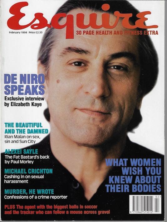 Esquire Magazine - Robert De Niro ALEXEI SAYLE Martin Scorsese ...
