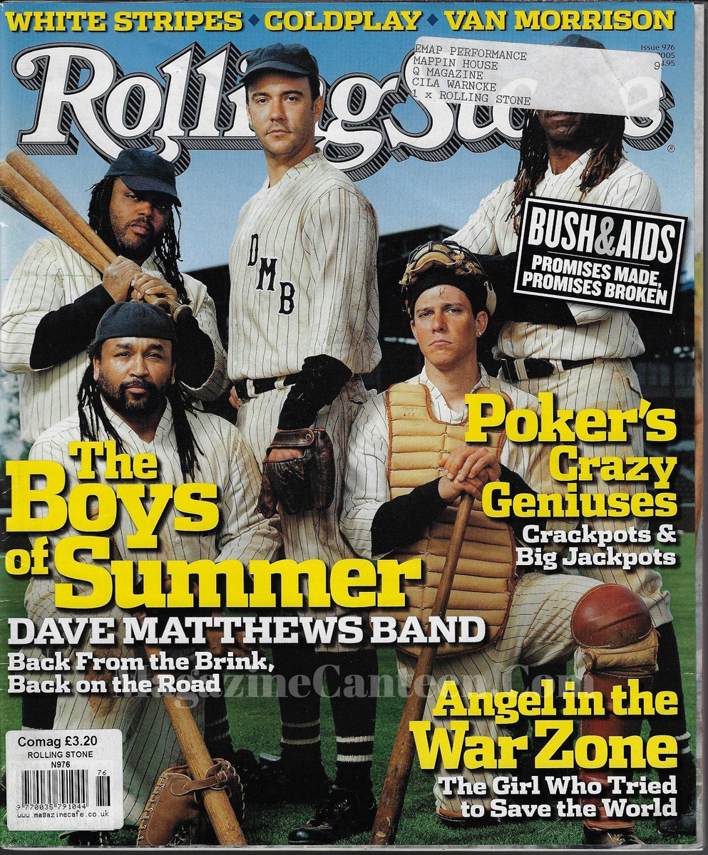 Rolling Stone Magazine - The Dave Matthews Band – magazine canteen