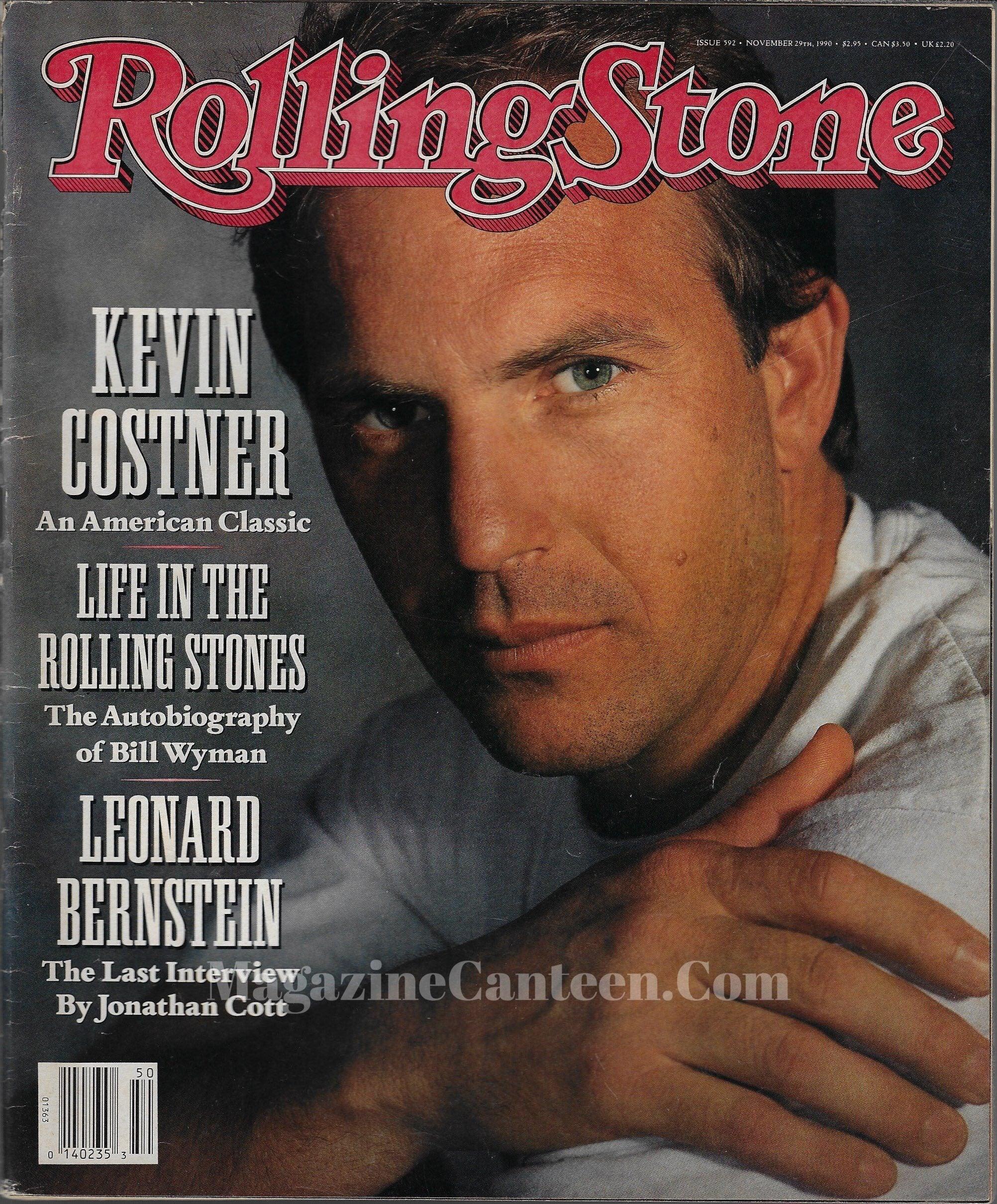 Rolling Stone Magazine - Kevin Costner – magazine canteen