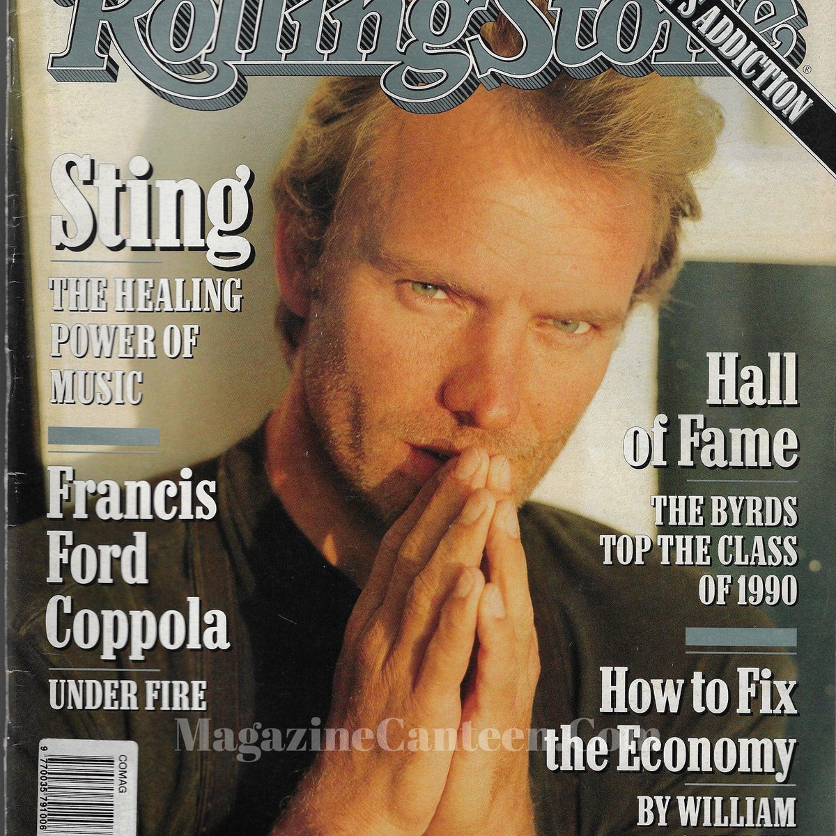 Rolling Stone Magazine - Sting – magazine canteen