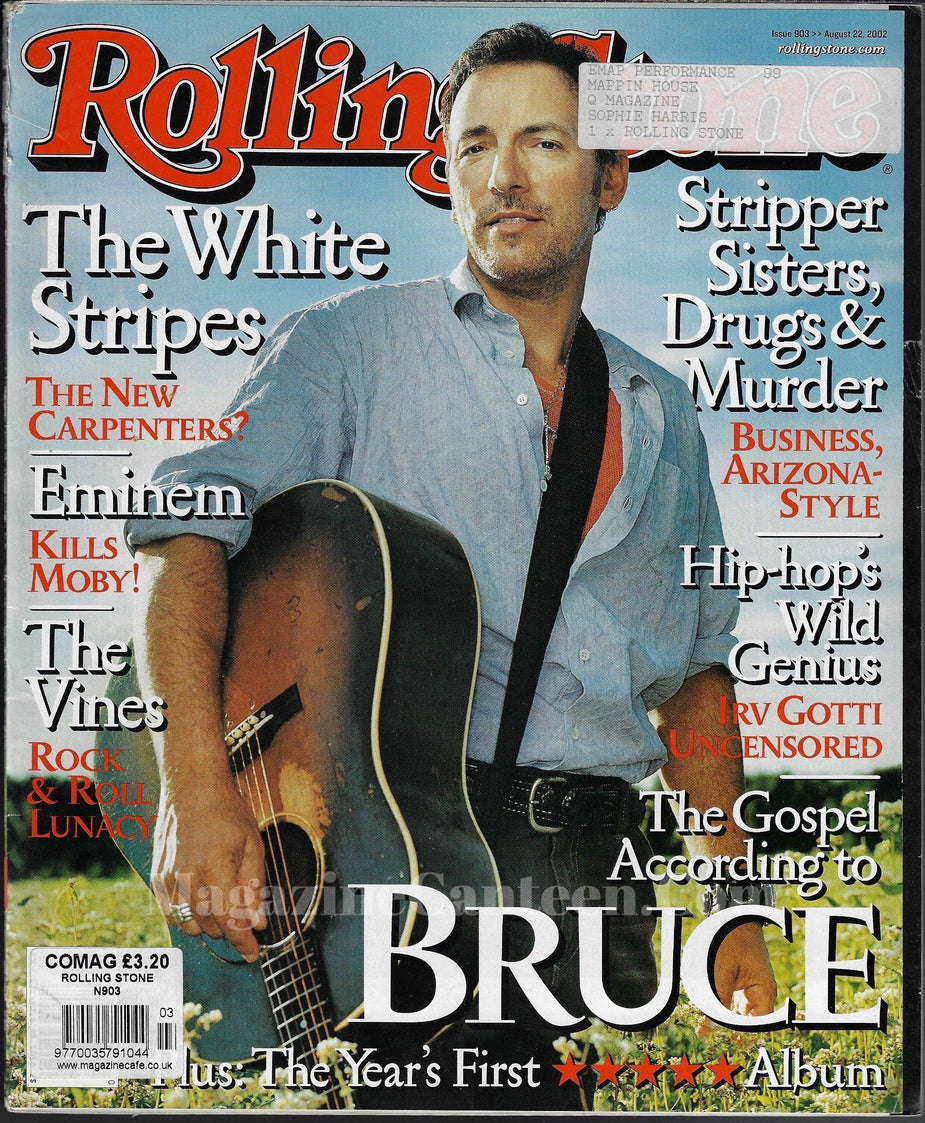 Rolling Stone Magazine - Bruce Springsteen – magazine canteen