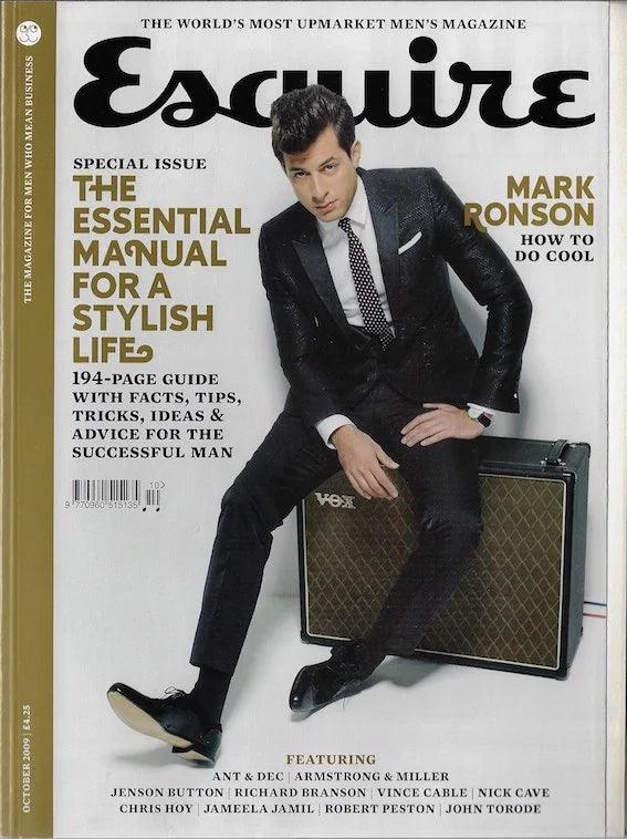 Esquire Magazine - Mark Ronson Nick Cave – magazine canteen