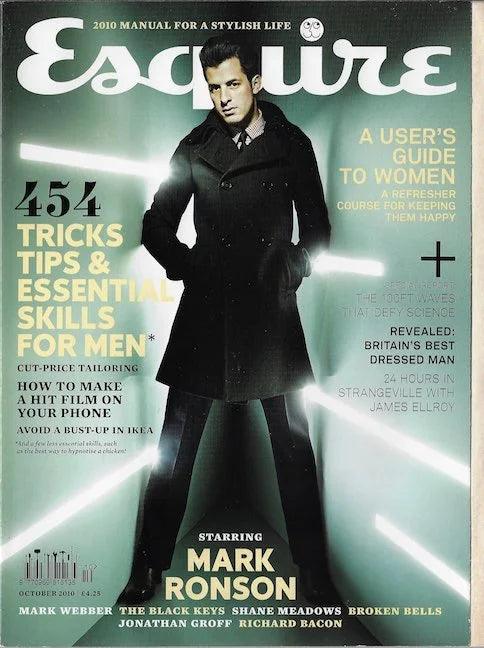 Esquire Magazine - Mark Ronson Jennifer Lawrence – magazine canteen