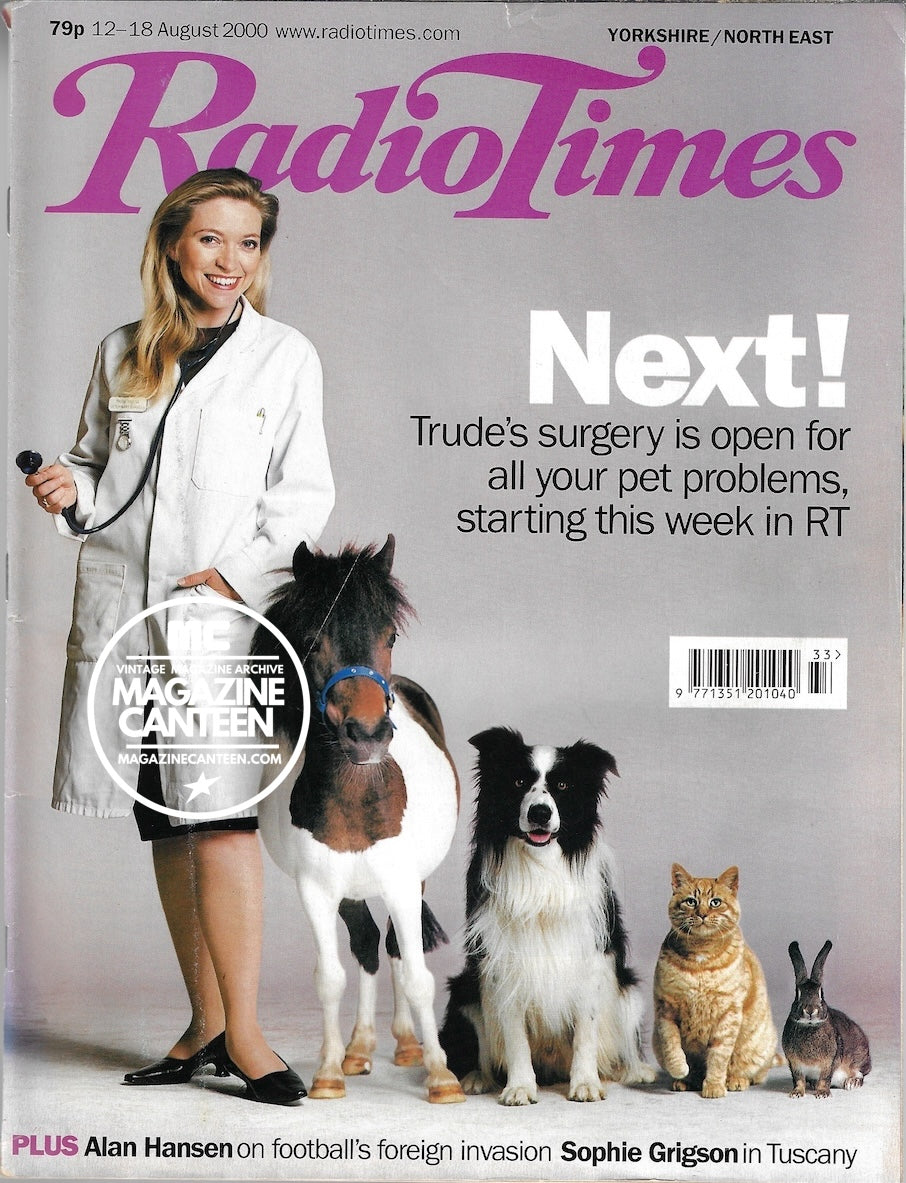 Radio Times Magazine - Trude Mostue PAUL O'GRADY Shirley Maclaine ...