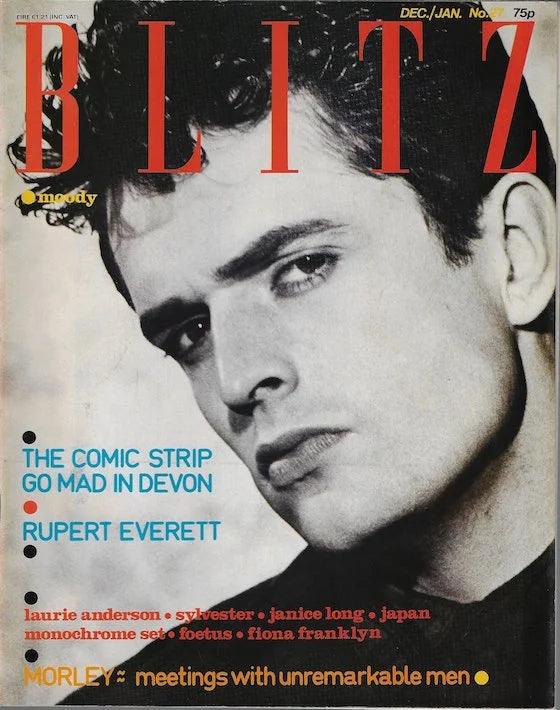 Blitz Magazine - Rupert Everett The Comic Strip – magazine canteen