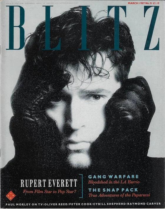 Blitz Magazine - Rupert Everett Oliver Reed Peter Cook – magazine canteen