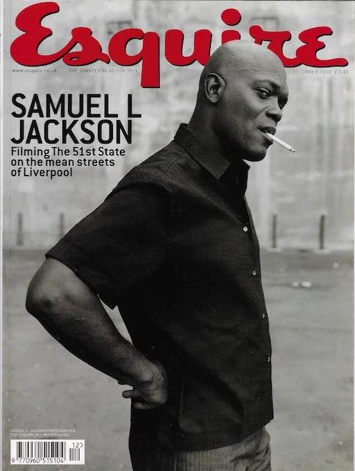 Esquire Magazine - Samuel L Jackson Suede Jay McInerney – magazine canteen