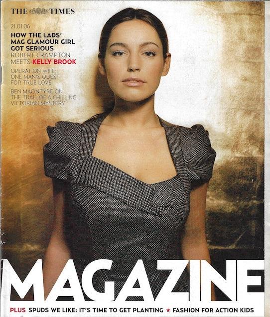 The Times Magazine - Kelly Brook – magazine canteen