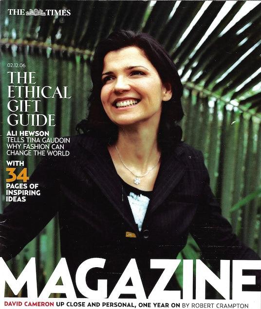 The Times Magazine - Ali Hewson DAN GILLESPIE David Cameron – magazine ...