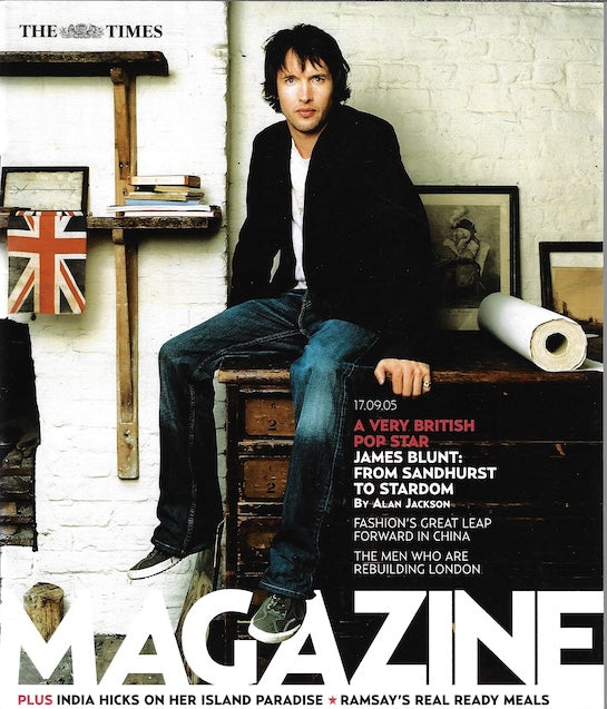 The Times Magazine - James Blunt VIGGO Mortensen – magazine canteen