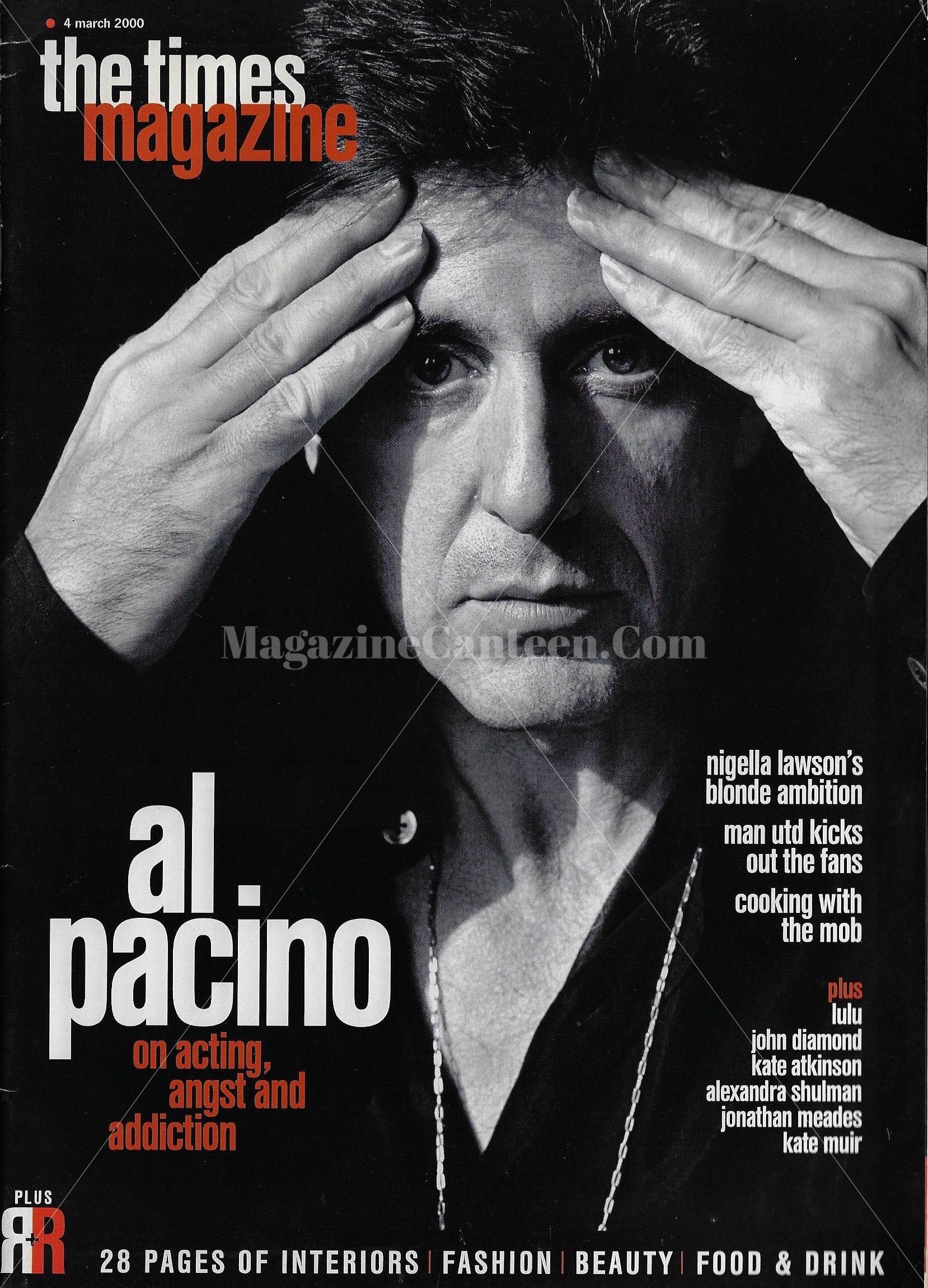 The Times Magazine - Al Pacino – magazine canteen