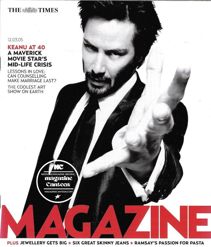 The Times Magazine - Keanu Reeves – magazine canteen