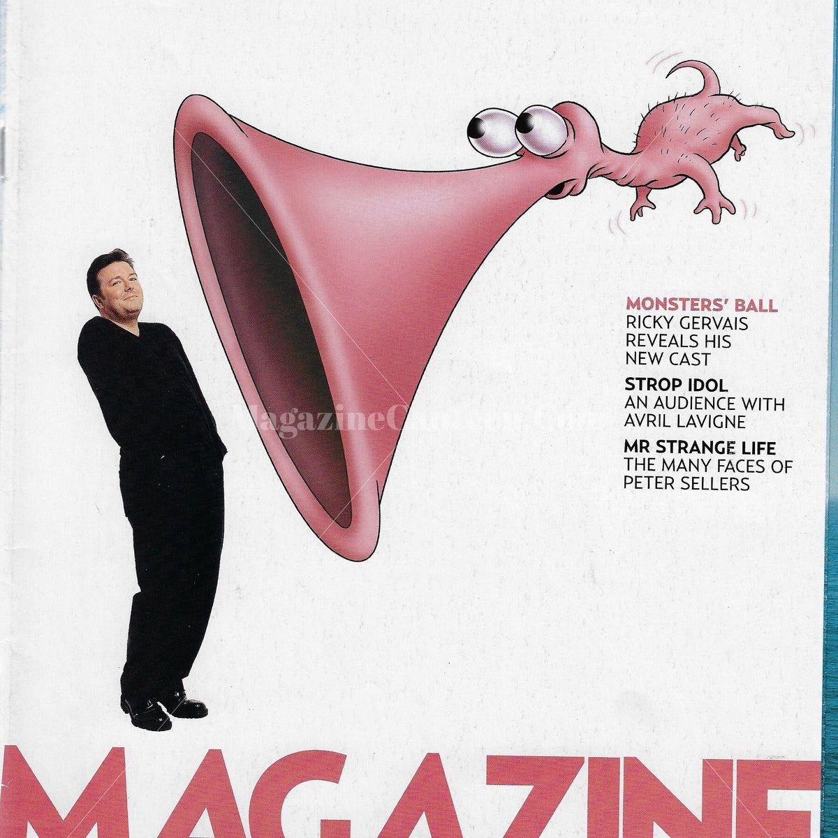 The Times Magazine - Ricky Gervais Avril Lavigne – magazine canteen