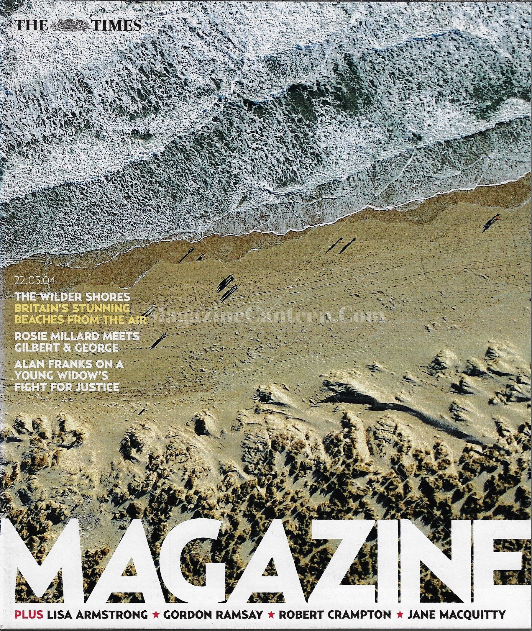 The Times Magazine - Gilbert & George – magazine canteen