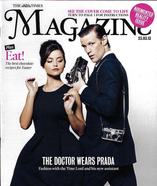 The Times Magazine - Matt Smith Jenna Louise Coleman – magazine canteen